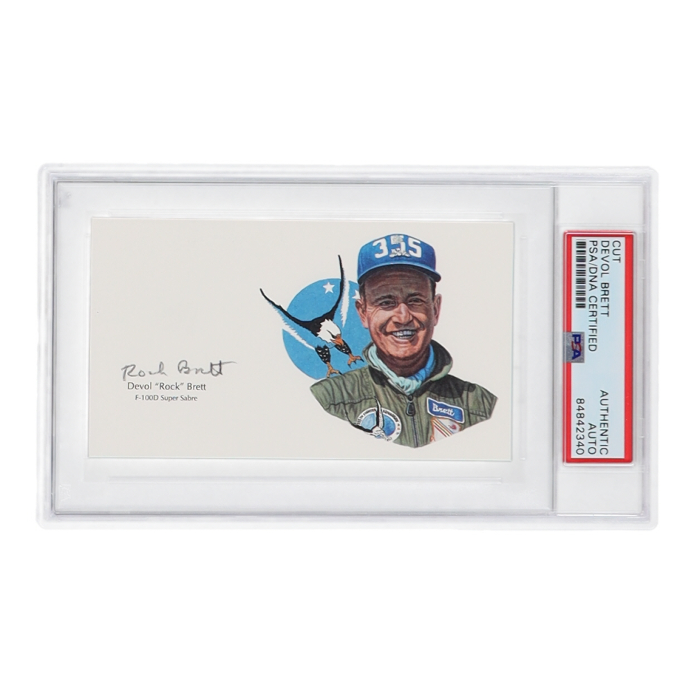 Devol Brett Signed Cut (PSA) | Pristine Auction