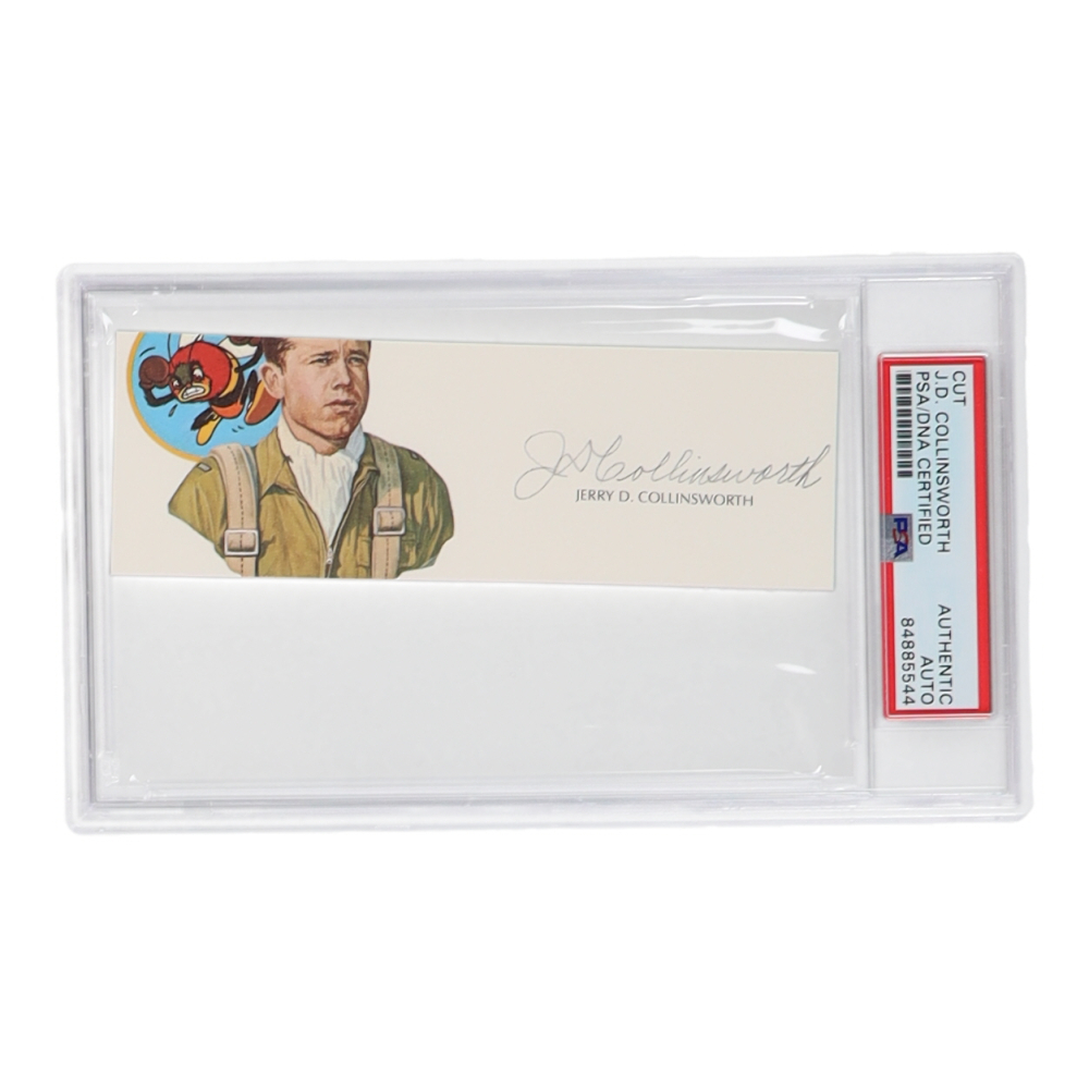 Jerry D. Collinsworth Signed Cut (PSA) | Pristine Auction