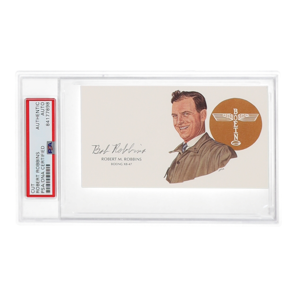 Robert Robbins Signed Cut (PSA) | Pristine Auction