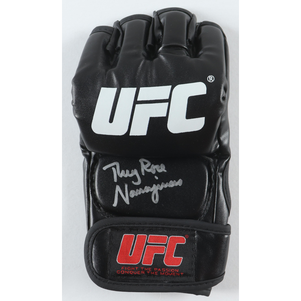 "Thug" Rose Namajunas Signed UFC Glove (JSA) | Pristine Auction