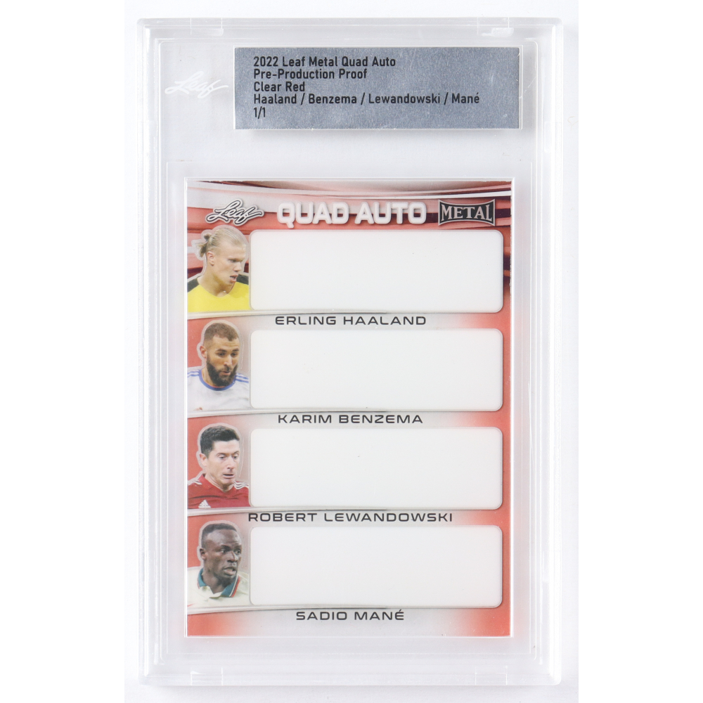 Erling Haaland / Karim Benzema / Robert Lewandowski / Sadio Mane 2022 ...
