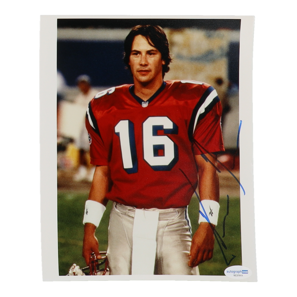 Keanu Reeves Signed "The Replacements" 8x10 Photo (ACOA) | Pristine Auction