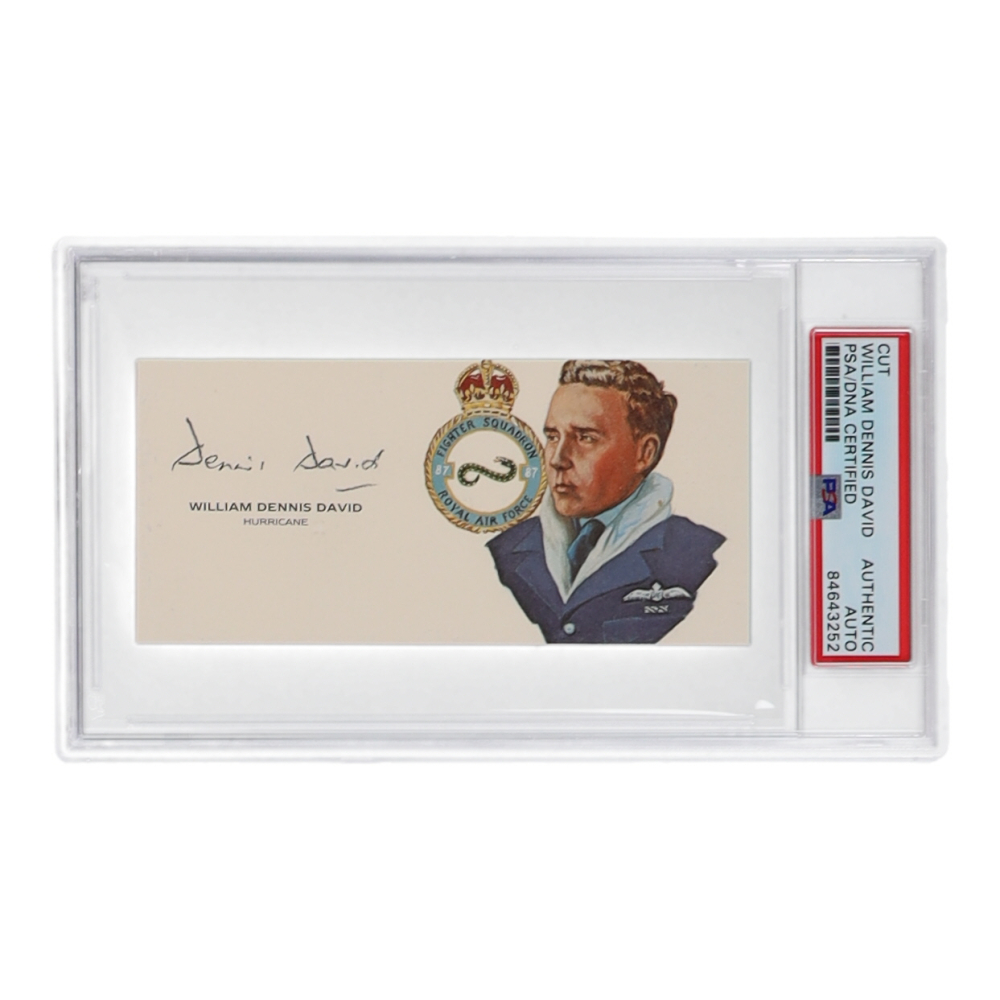 William Dennis David Signed Signed Cut (PSA) | Pristine Auction