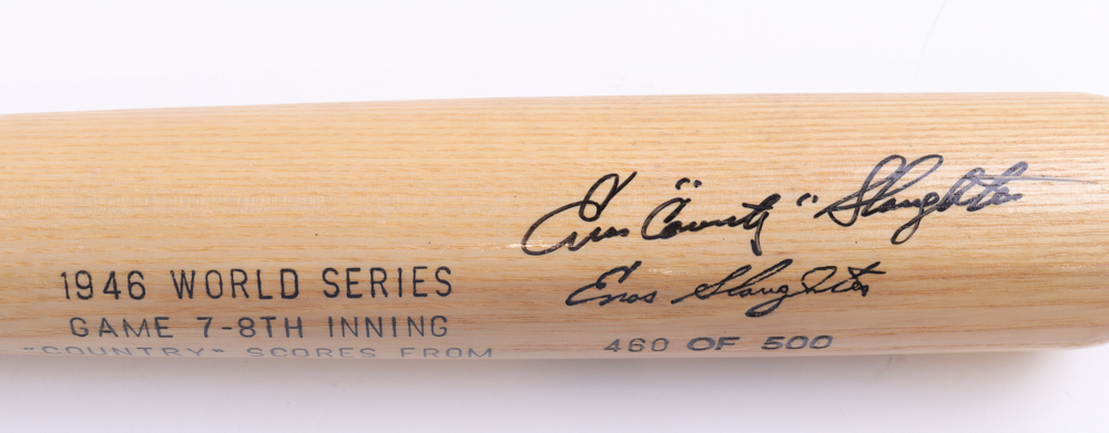 Enos "Country" Slaughter & Harry "The Hat" Walker Signed LE Louisville ...