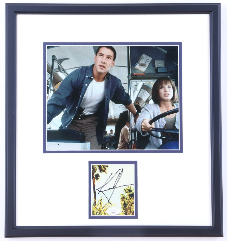 Keanu Reeves Signed "Speed" Custom Framed Cut Display (JSA) | Pristine ...