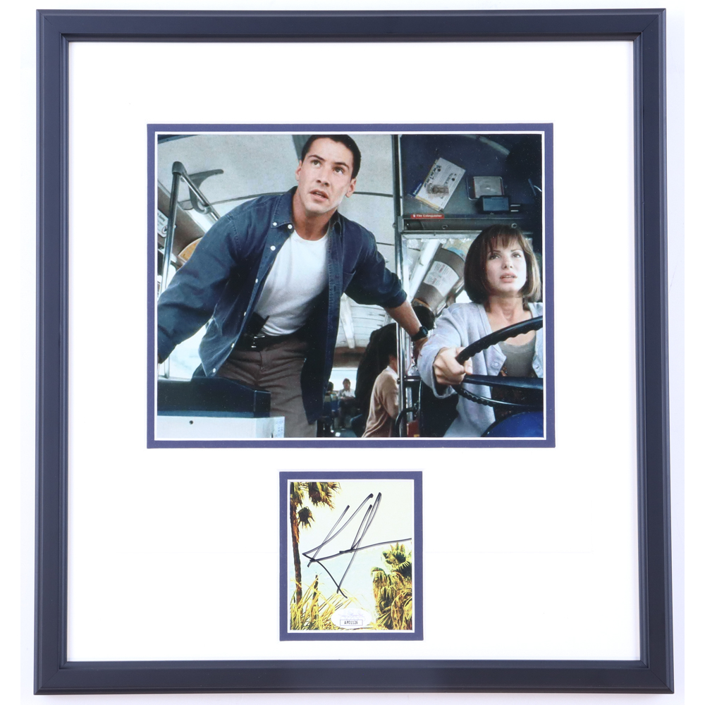 Keanu Reeves Signed "Speed" Custom Framed Cut Display (JSA) | Pristine ...
