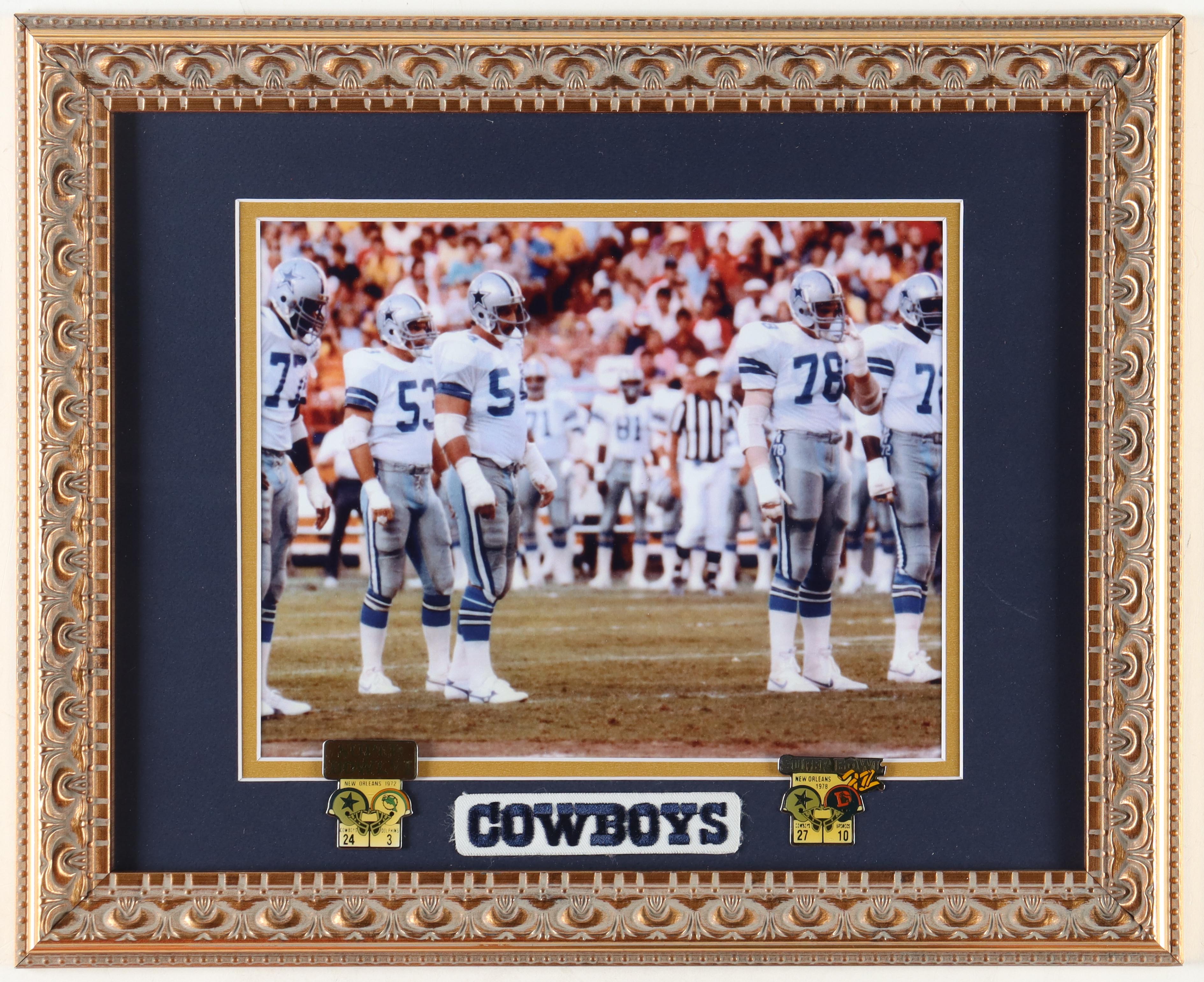Dallas Cowboys "Doomsday Defense" Custom Framed Photo Display with ...