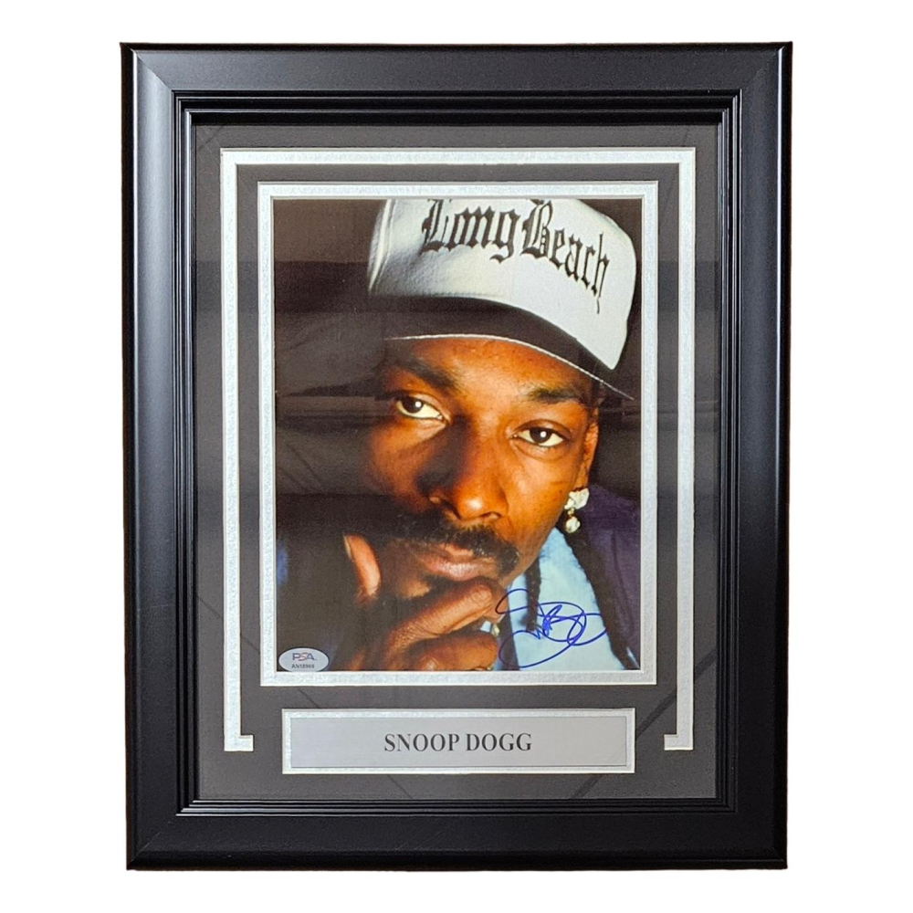 Snoop Dogg Signed Custom Framed Photo (PSA) | Pristine Auction