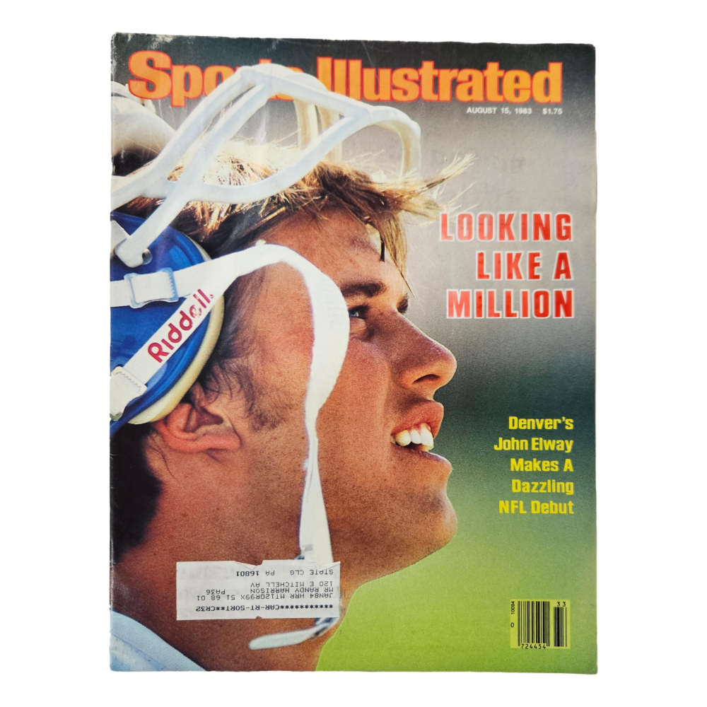 1983 "Sports Illustrated" Magazine with John Elway Cover | Pristine Auction
