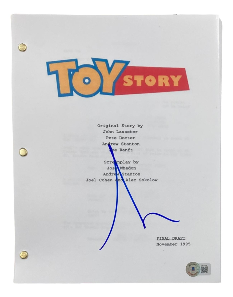 Tim Allen Signed "Toy Story" Movie Script (Beckeett) | Pristine Auction
