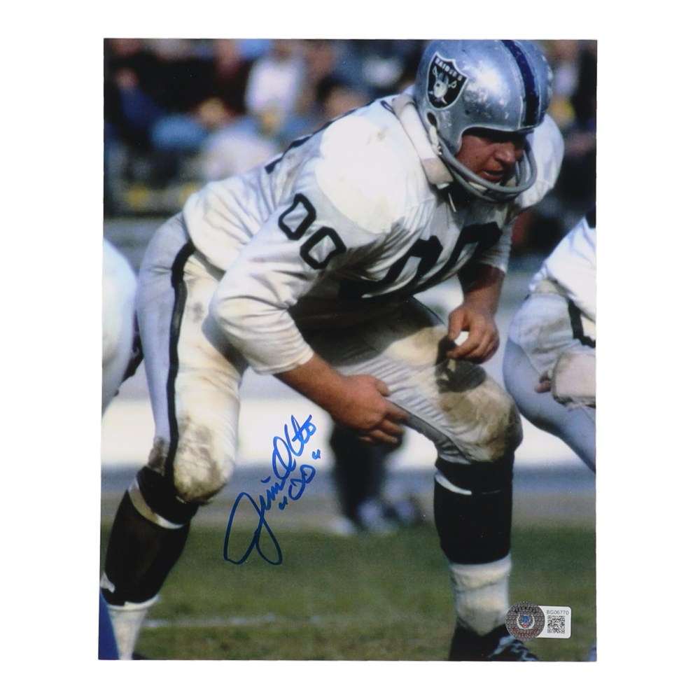 Jim Otto Signed Raiders 8x10 Photo (Beckett) | Pristine Auction