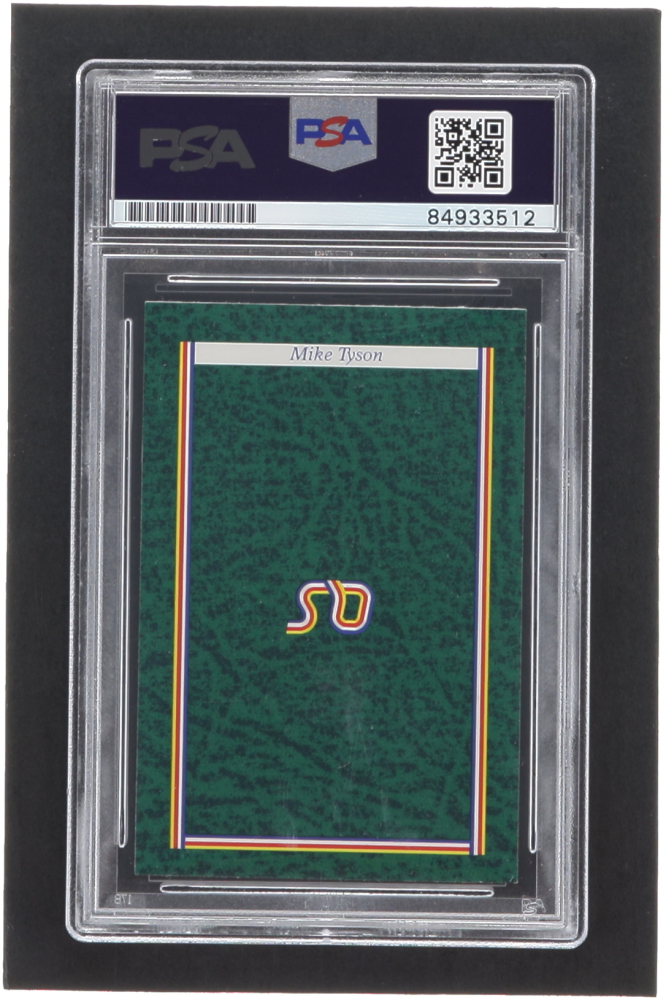 Mike Tyson Signed A Question of Sport Trading Card (PSA) | Pristine Auction