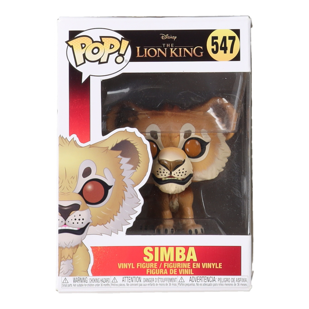 Mark Henn Signed "Disney's The Lion King" Simba #547 Funko Pop! Vinyl Figure (JSA & PSA ...
