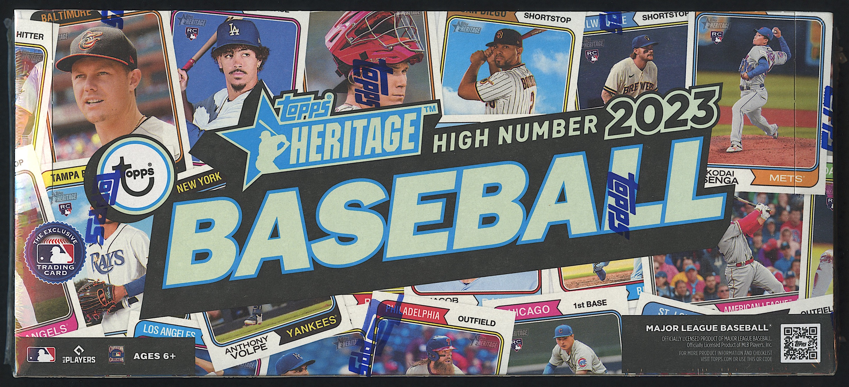 2023 Topps Heritage High Number Baseball Hobby Box | Pristine Auction