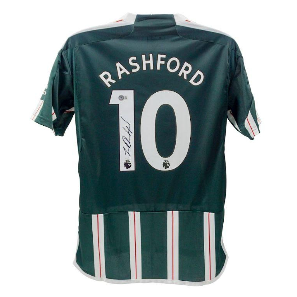 Marcus Rashford Signed Manchester United Jersey (Beckett) | Pristine ...