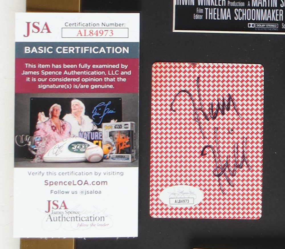 Henry Hill Signed "Goodfellas" Custom Framed Playing Card Display with ...