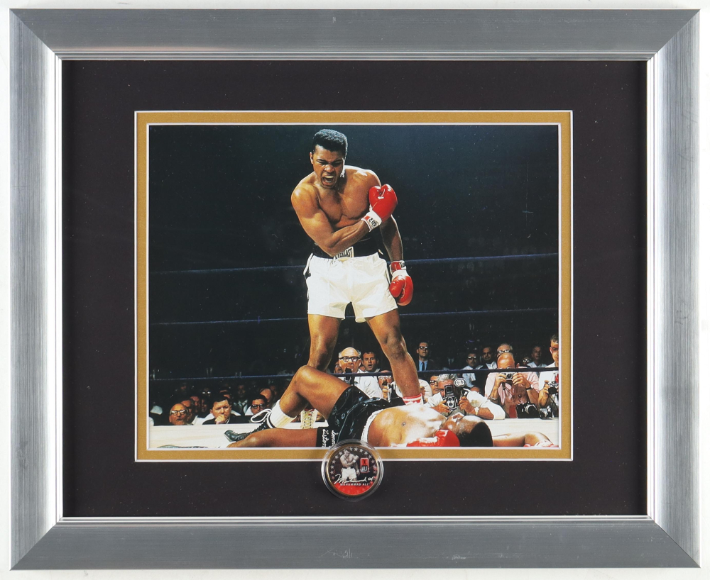 Neil Leifer "Ali Over Liston" Custom Framed Photo Print Display with ...