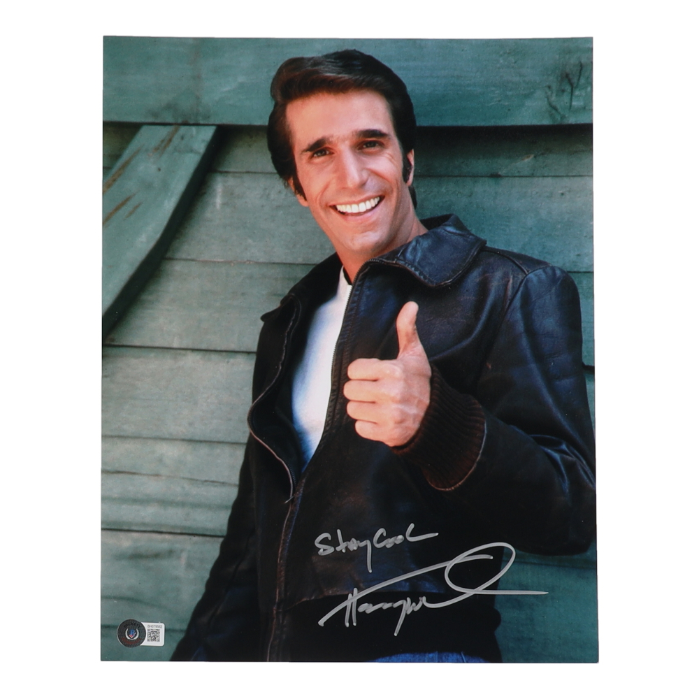 Henry Winkler Signed "Happy Days" 11x14 Photo Inscribed "Stay Cool ...