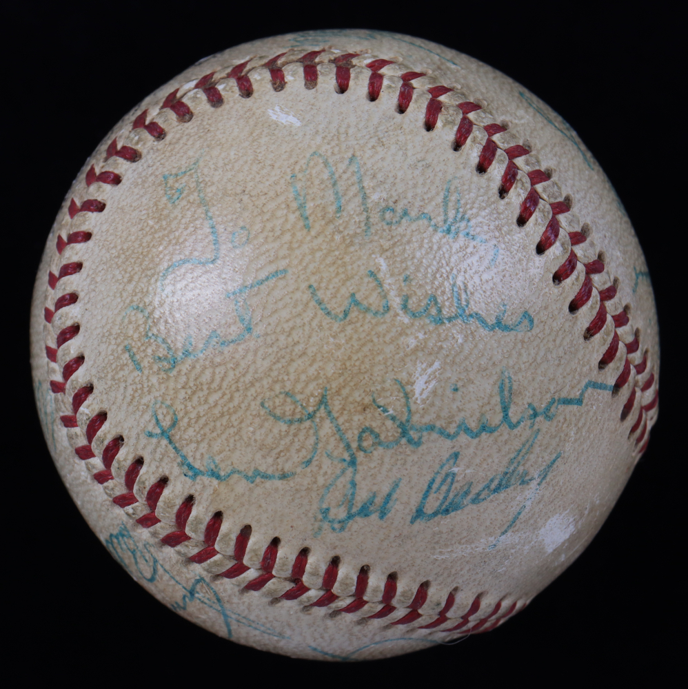 1967 Dodgers Baseball Team-Signed By (16) with Don Drysdale, Don Sutton ...