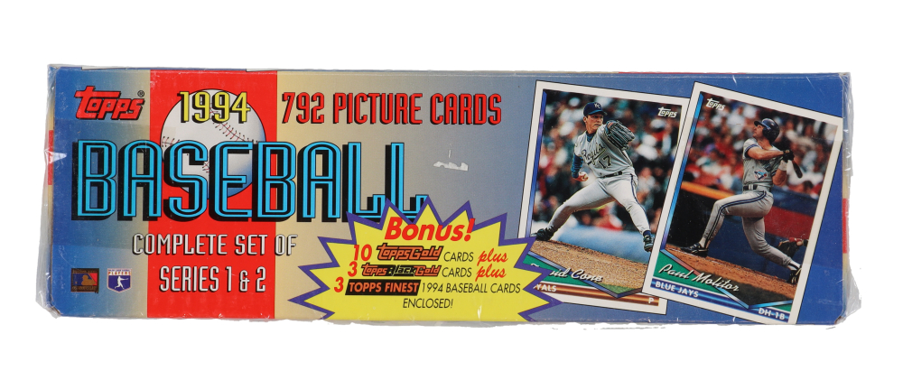 1994 Topps Baseball Factory Set With (792) Cards | Pristine Auction