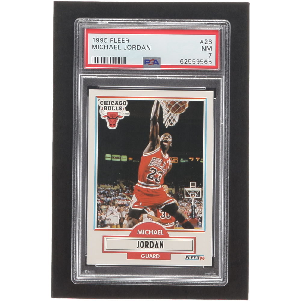 Michael Jordan 1990-91 Fleer #26 (PSA 7) | Pristine Auction