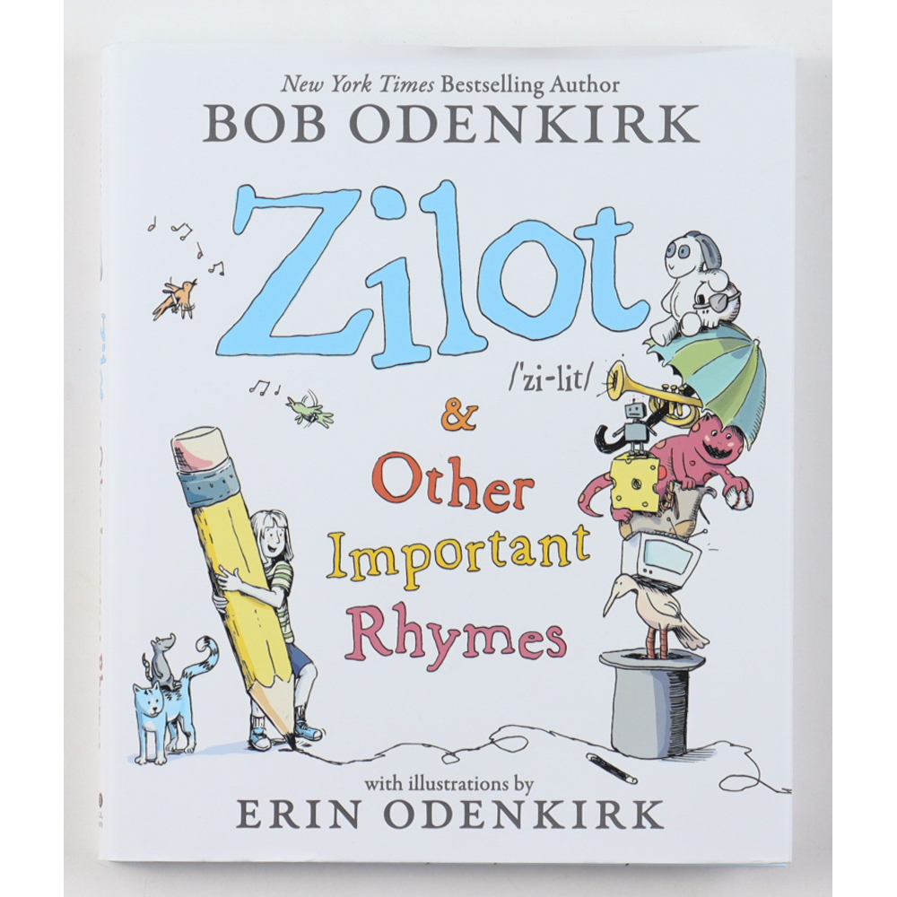 Bob Odenkirk & Erin Odenkirk Signed "Zilot & Other Important Rhymes ...