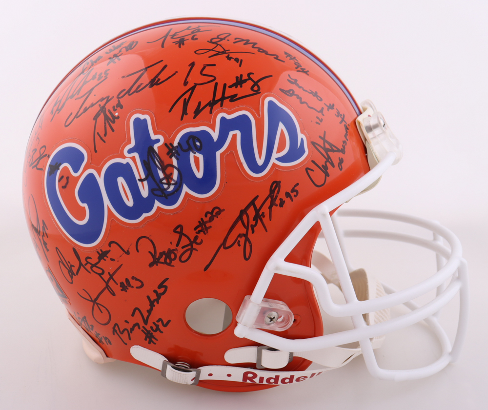 2006 Florida Gators Full Size Authentic Speed Helmet Signed By (47 ...
