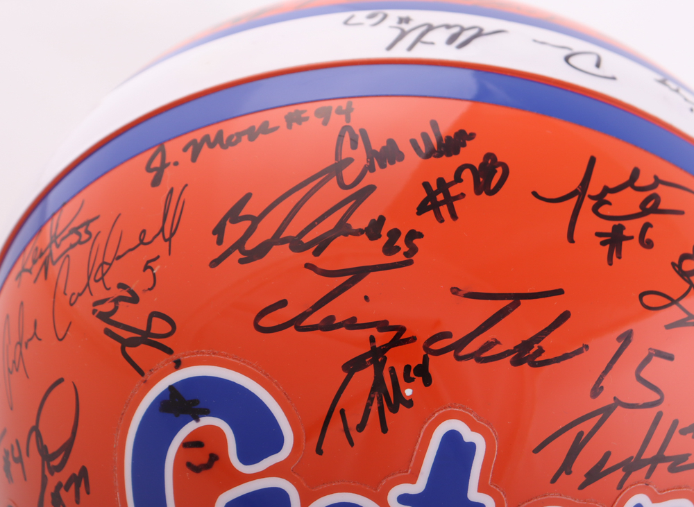 2006 Florida Gators Full Size Authentic Speed Helmet Signed By (47 ...