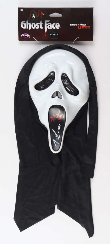 Matthew Lillard & Skeet Ulrich Signed "Scream" Ghostface Mask Inscribed ...