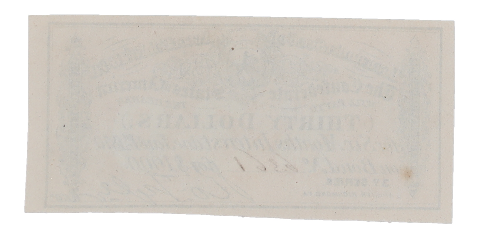 1864 $30 Thirty Dollars Confederate States of America Richmond CSA Bank ...