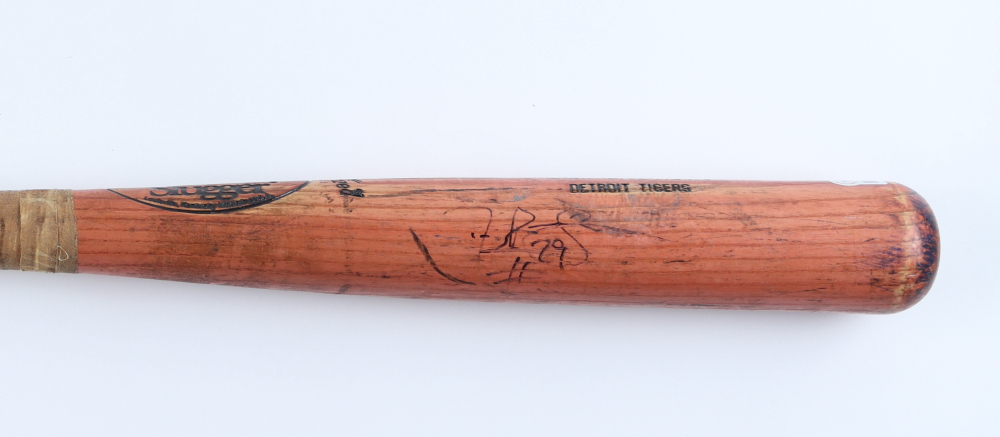 Danny Bautista Signed Game-Used Louisville Slugger Baseball Bat ...