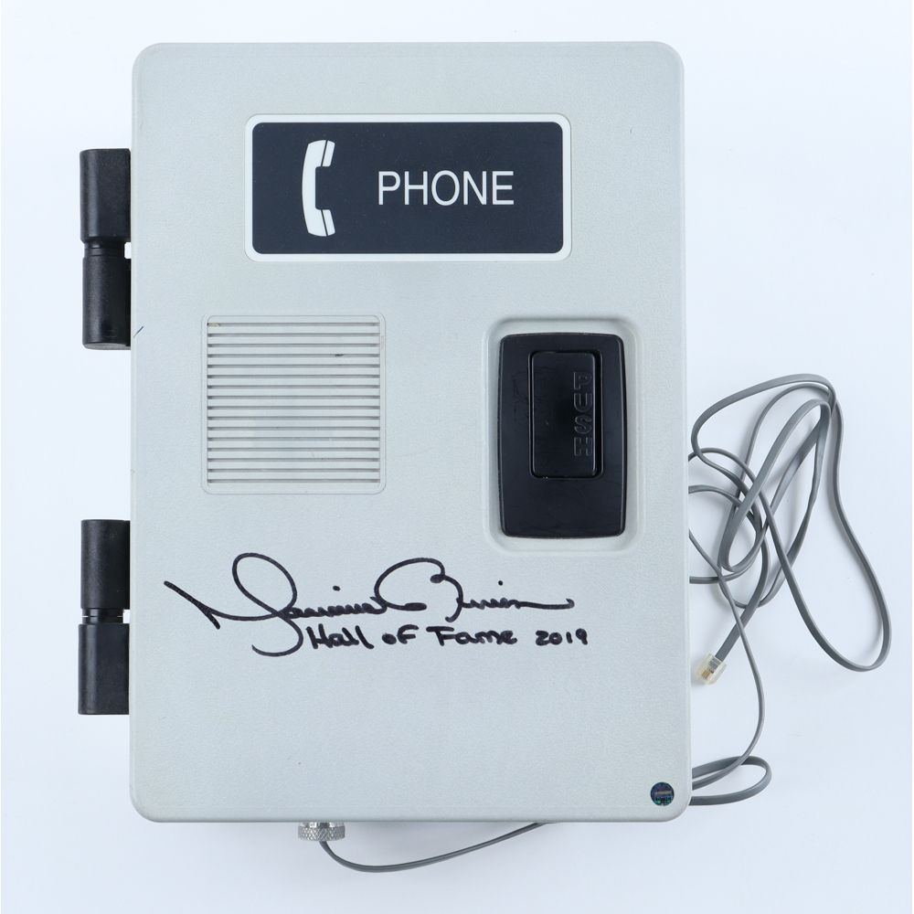 Mariano Rivera Signed Yankee Stadium Bullpen Phone Inscribed "Hall of ...