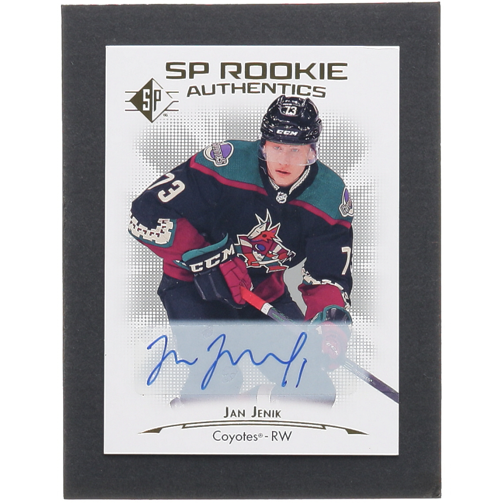 Jan Jenik 2021-22 SP Signatures #130 RC | Pristine Auction