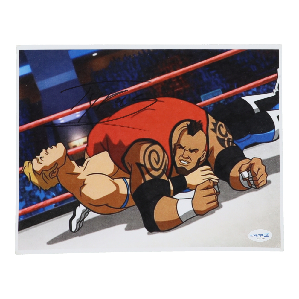 Brodus Clay Signed "Scooby-Doo: WWE" 8x10 Photo (ACOA) | Pristine Auction