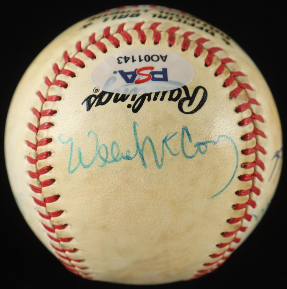 Hall of Famers ONL Baseball Signed by (5) with Duke Snider, Lou Brock ...