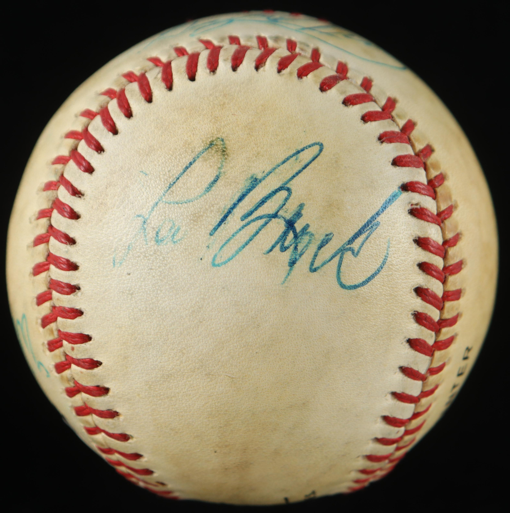 Hall of Famers ONL Baseball Signed by (5) with Duke Snider, Lou Brock ...