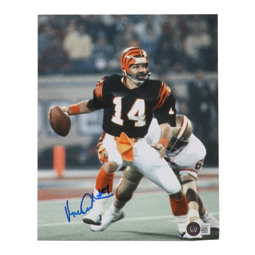 Ken Anderson Signed Bengals 8x10 Photo (Beckett) | Pristine Auction