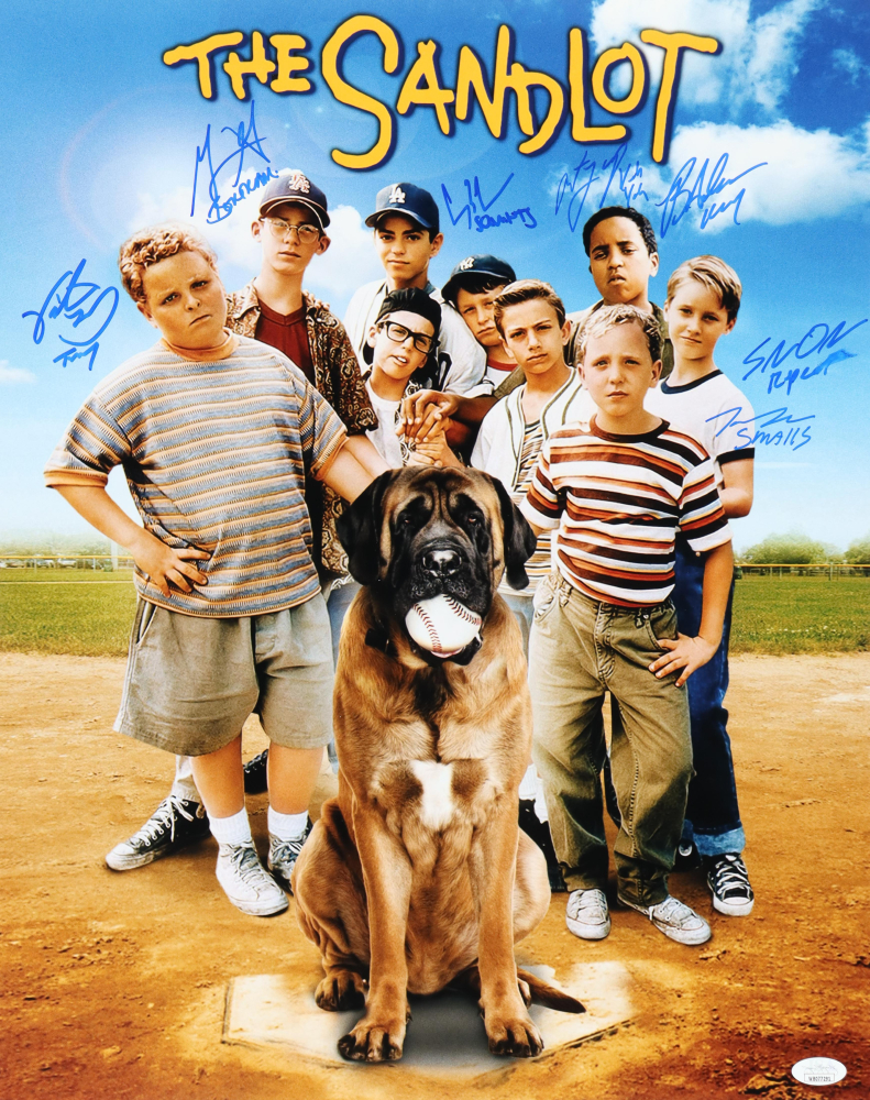 "The Sandlot" 16x20 Photo Cast Signed By (7) with Patrick Renna, Grant ...