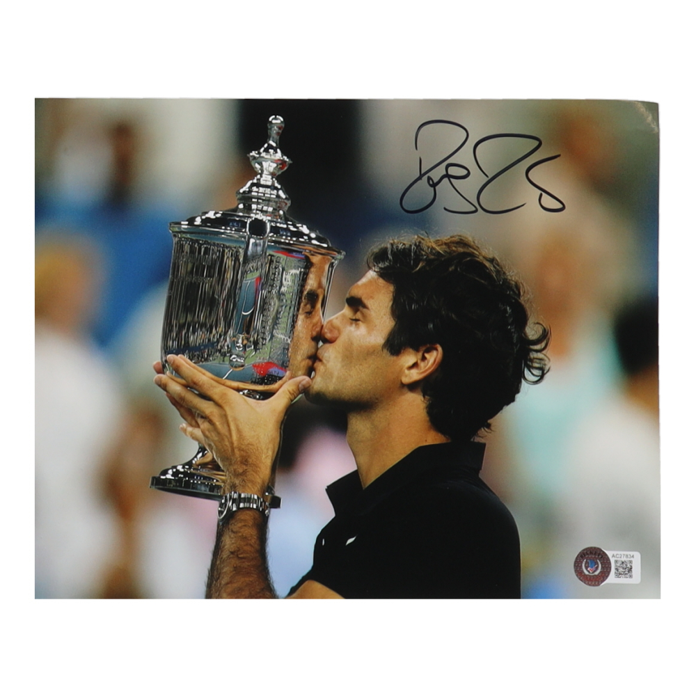 Roger Federer Signed 8x10 Photo (Beckett) | Pristine Auction