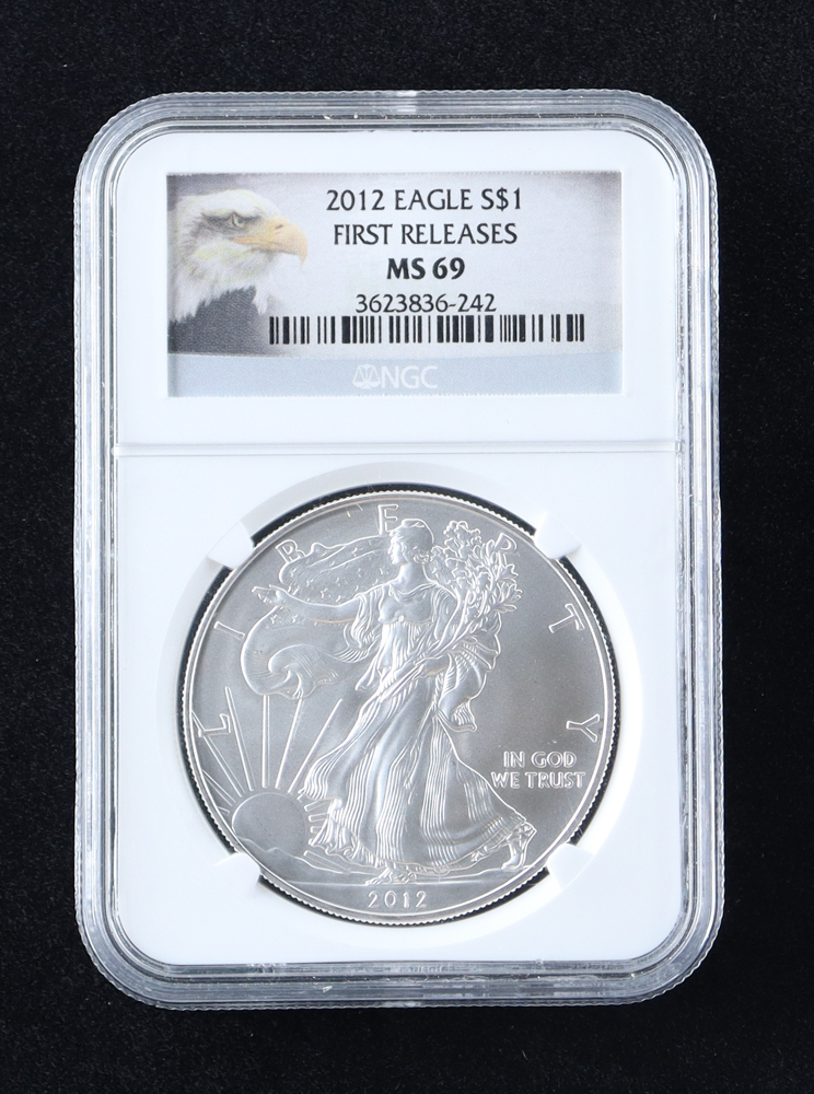 2012 American Silver Eagle - First Releases (NGC MS69) | Pristine Auction