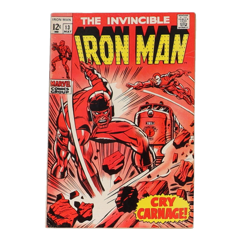1969 "Iron Man" Issue #13 Marvel Comic Book | Pristine Auction