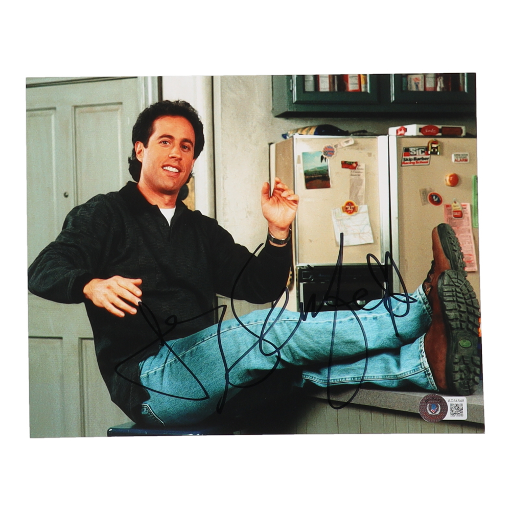 Jerry Seinfeld Signed "Seinfeld" 8x10 Photo (Beckett) | Pristine Auction
