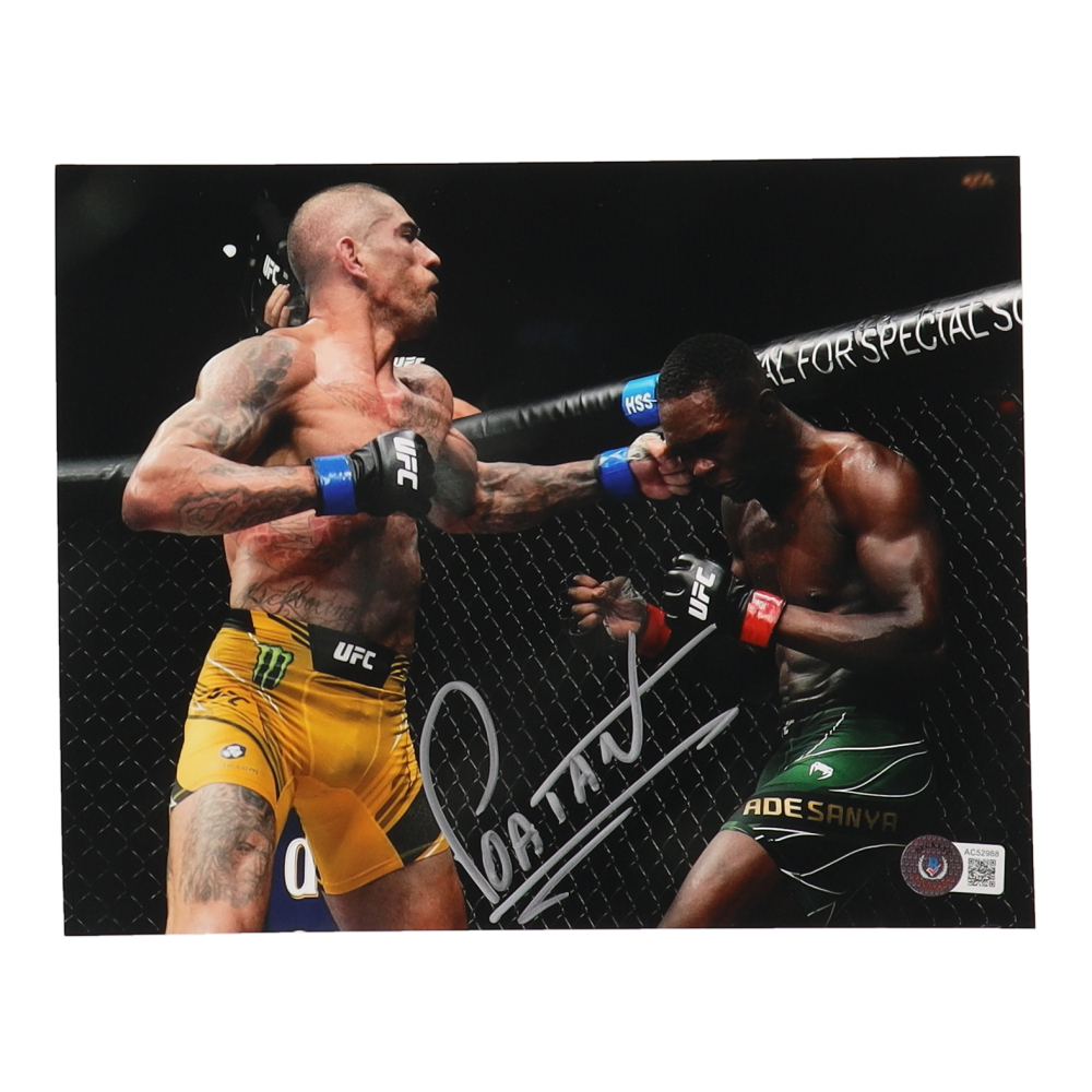 Alex Pereira Signed UFC 8x10 Photo (Beckett) | Pristine Auction
