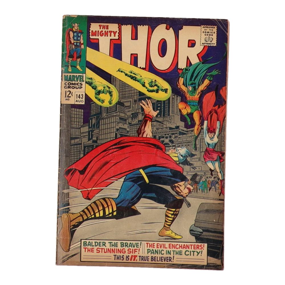 1967 "Thor" Issue #143 Marvel Comic Book | Pristine Auction