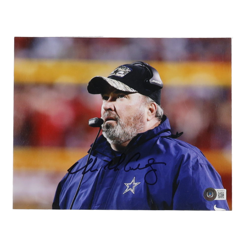 Mike McCarthy Signed Cowboys 8x10 Photo (Beckett) | Pristine Auction