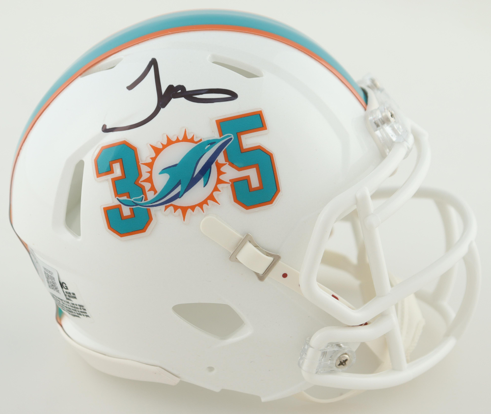 Tyreek Hill Signed Dolphins Speed Mini Helmet (Beckett) | Pristine Auction