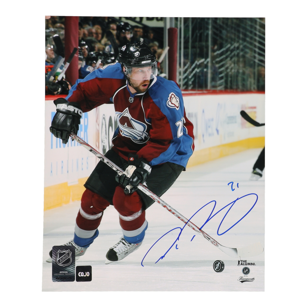 Peter Forsberg Signed Avalanche 8x10 Photo (COJO) | Pristine Auction