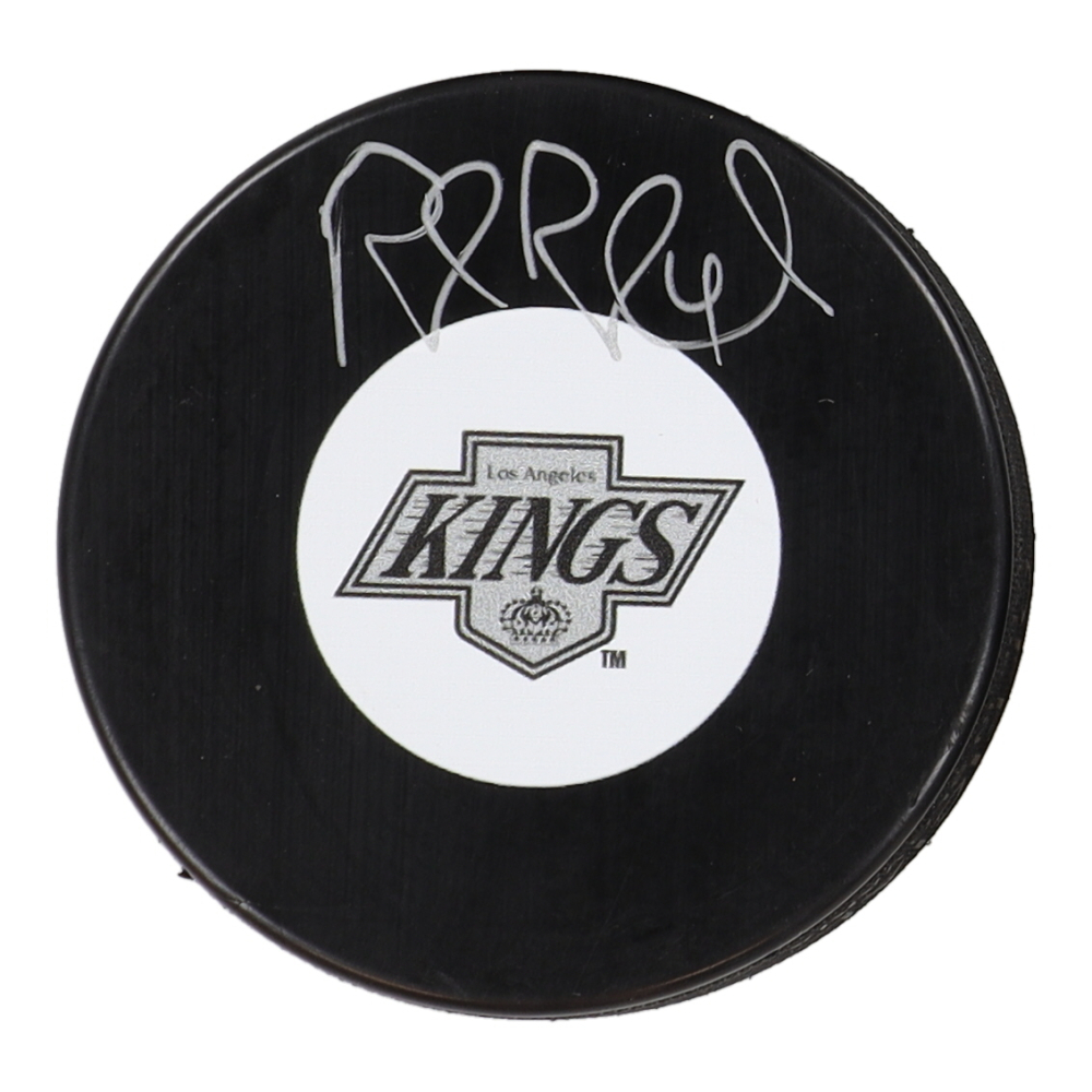 Rob Blake Signed Kings Logo Hockey Puck (COJO) | Pristine Auction