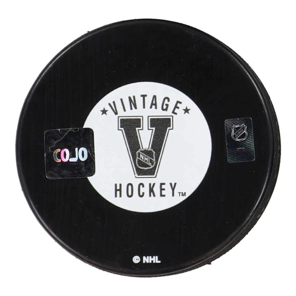 Rob Blake Signed Kings Logo Hockey Puck (COJO) | Pristine Auction