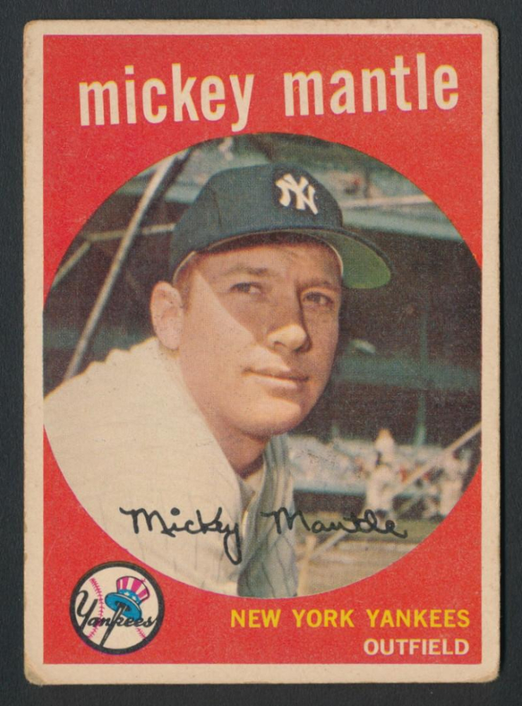 Mickey Mantle 1959 Topps #10 | Pristine Auction